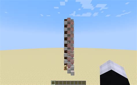 Vertical Redcoder 3x3x17 Including The Base Which The Comparator And