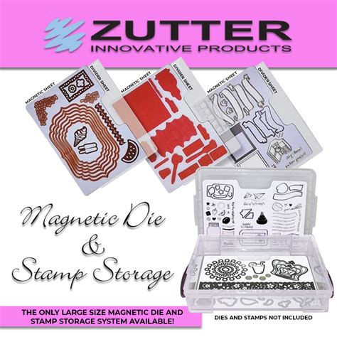 Zutter Magnetic Die And Stamp Storage System Ships Contiguous Us Only