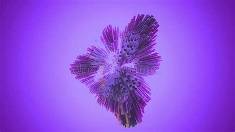 Abstraction Wave Form For Background Abstract Motion Loop 3d Rendering 4k Stock Video