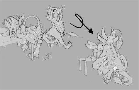 Rule 34 4 Arms 4 Ears Alex Overgrown Lizards Anthro Avali Bent Over