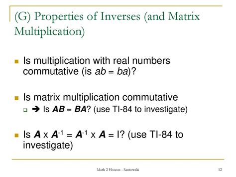 lesson 55 inverse of matrices and determinants ppt download