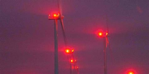 Lawmakers Crack Down On Wind Turbine Lights That Flash All Night Wsj