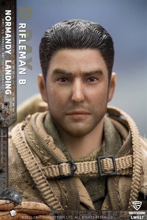 112 Scale Crazyfigure Lw017 Wwii Us Rangers On D Day Rifleman B 2dbeat