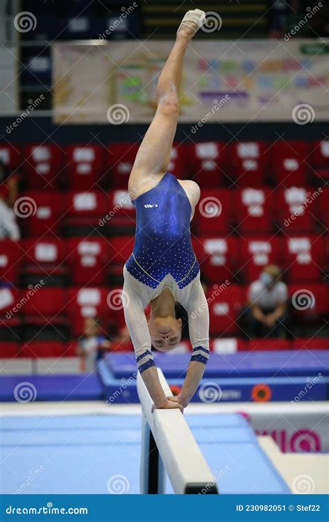 Artistic Gymnastics Balance Beam Editorial Photo Image Of Team