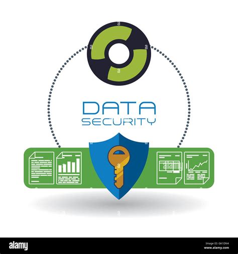 Data Security Design Protect Icon Data Center Illustration Stock Vector Image And Art Alamy