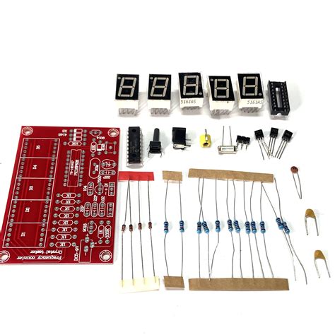 Diy Frequency Meter Kit With 5 Digit Digital Tube Display