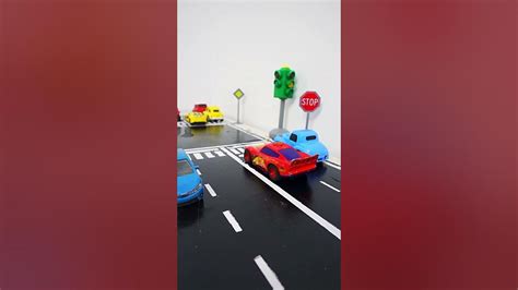 No Crossing The Traffic Light 41 Mcqueen Shorts Mido And Miro Mcqueen Trafficlight