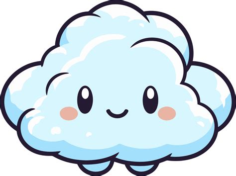 Rainbow Cloud Cute Cartoon Kawaii Sticker Clipart Ai 57 Off