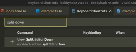 Vs Code Split The Editor Vertically Or Horizontally Bobbyhadz