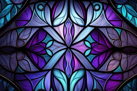 Stained Glass Random Pattern