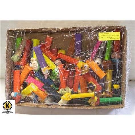 Various Open Collectible Pez