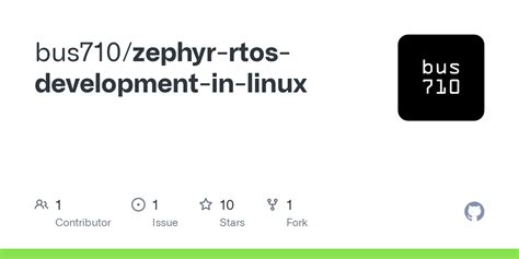 Github Bus710zephyr Rtos Development In Linux