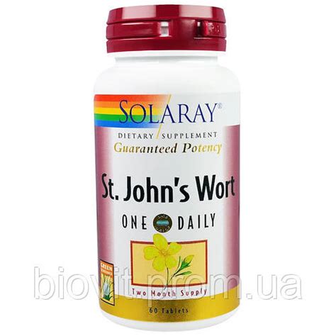 Зверобой (St. John's Wort) 900 мг 60 таблеток, цена 815 грн - Prom.ua ...