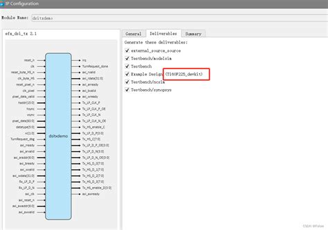 易灵思fpga 钛金的dsi Tx 软核控制器的设置使用易灵思 Mipi Dsi Csdn博客