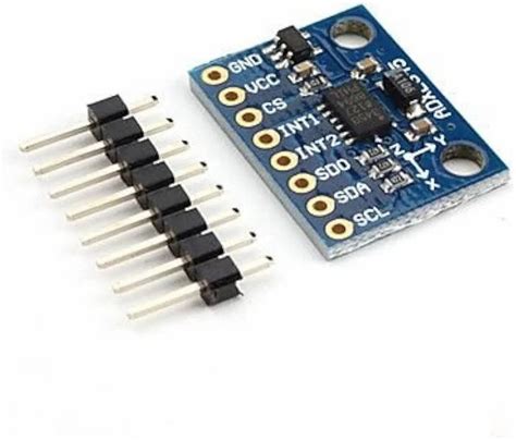 Triple Axis Accelerometer Motion And Vibration Sensing For Robotics And Wearable Devices At