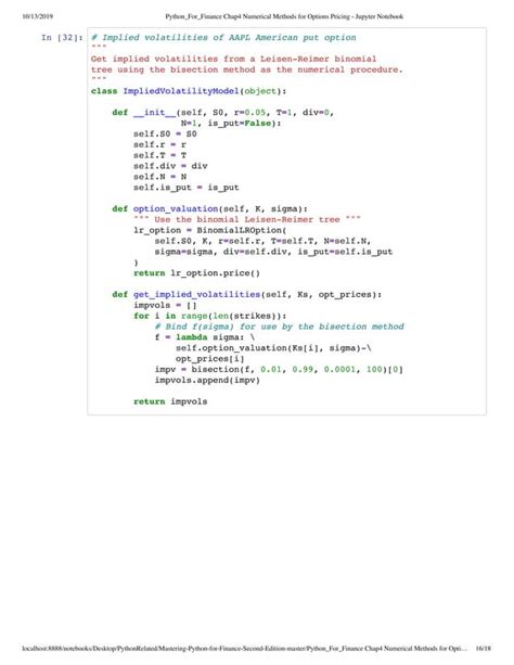 Numerical Methods For Options Pricing Pdf