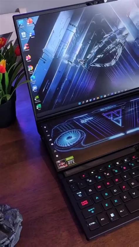 Asus Rog Zephyrus Duo 15 Se Is First 4k 120hz Gaming Laptop Artofit