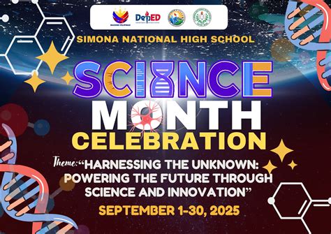 Deped Get Ready For A Month Of Science Creativity And Fun 🚀🔬 Science Month 2025 Theme