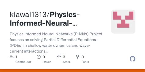 Github Klawal1313physics Informed Neural Networks Project Physics