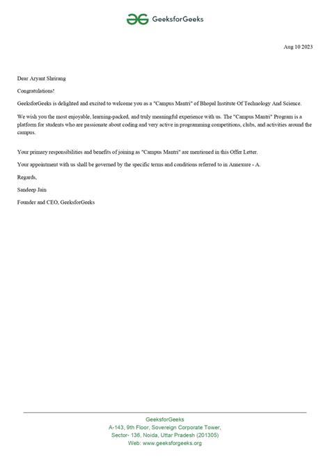 Aryant Shrirang On Linkedin Gfgcampusmantri Leadership Growthmindset