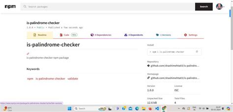 Readme Npm Javascript Opensource Shashi Mehta