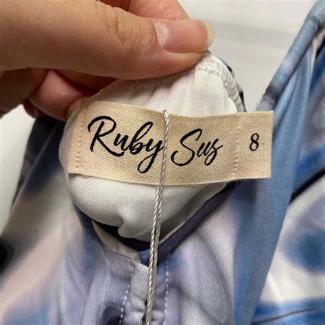 Ruby Sus Womens Size 8 Bodycon Dress Halter Neck Dress Long Sleeve Mini Dress Black Blue