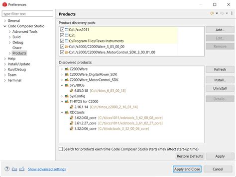 [faq] where do i find sys bios or ti rtos examples for my c2000 device