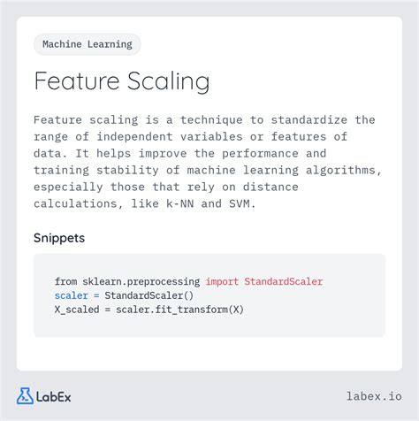 Feature Scaling