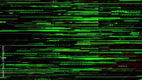 Broken Screen Animation Video With Lines And No Signal With Noise Effect Background The Lined
