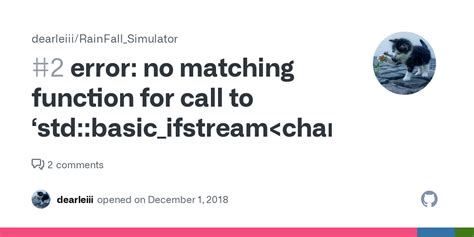 error: no matching function for call to ‘std::basic_ifstream ::open(std ...