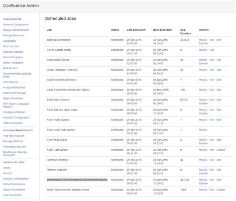 Atlassian Confluence Sitemap Generator Add On