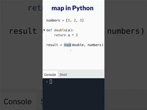 Script Coding Using Map In Python Shorts WHUZZUP