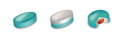 Bilayer Tablet Bilayer And Tablet In Tablet Structure P1