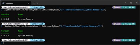 find the assembly version of a dll file with powershell daniel