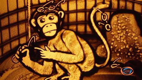 ქვიშის სამყარო მაიმუნი და სათვალე With English Subtitles ქვიშაზე ხატვა Youtube