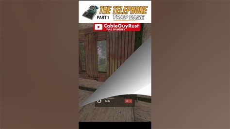 The Telephone Trap Base Part 1 Cableguyrust Rust Rustpcgame
