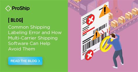Dave Salter On Linkedin Common Shipping Labeling Errors And How Multi Carrier Shipping Software…