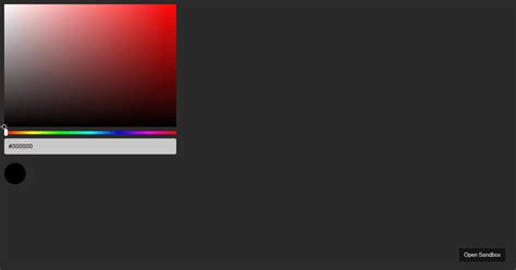 Custom React Color Pìcker Codesandbox