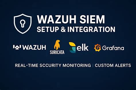 Deploy And Configure Wazuh Siem With Suricata Elk Wazuh And Grafana By Solomon210 Fiverr