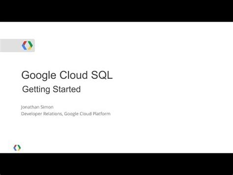 Google Cloud SQL Seth Design
