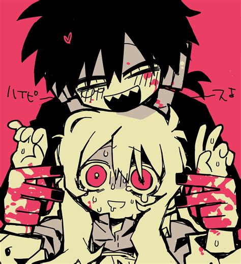 Kozakura Marry Konoha And Dark Konoha Kagerou Project Drawn By