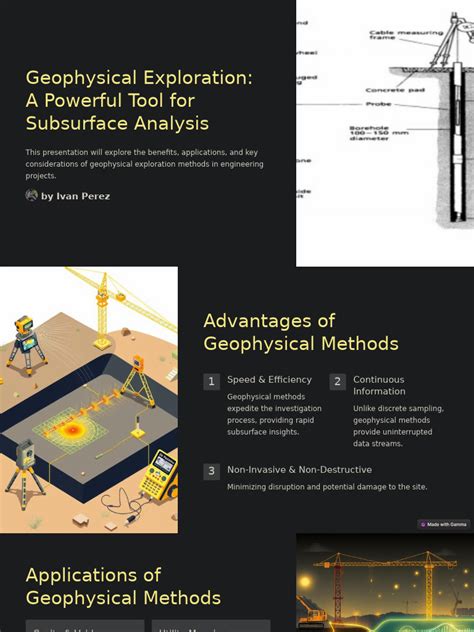 Geophysical Exploration A Powerful Tool For Subsurface Analysis Pdf Geophysics Applied And