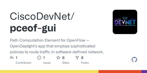 GitHub CiscoDevNet Pceof Gui Path Computation Element For OpenFlow OpenDaylight S App That