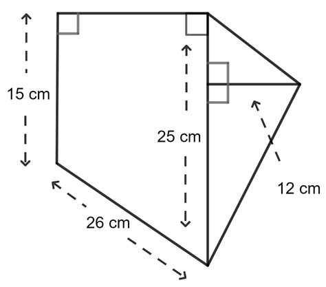 calculate the area of the figure given below which is not knowledgeboat
