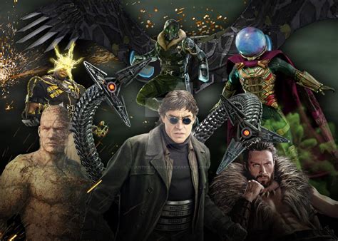 Original Sinister Six By Justiceavenger On Deviantart