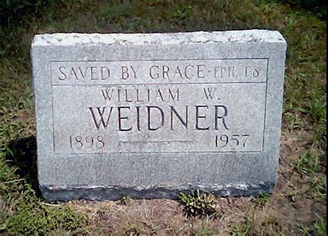 William Wesley Weidner 1898 1957 Mémorial Find A Grave