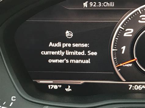 Audi Pre Sense System Fault Glecoupeblog