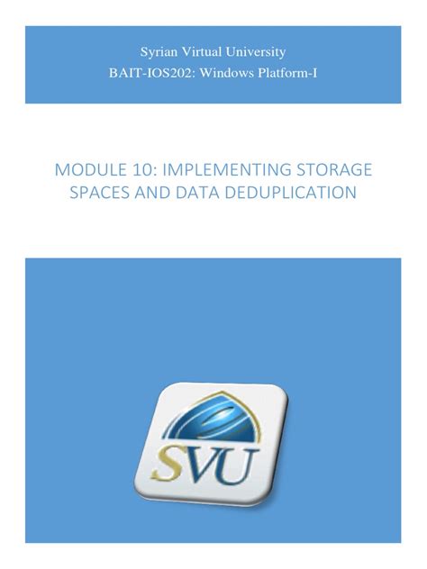 Module10 Implementing Storage Spaces Pdf Computer Data Storage Hard Disk Drive
