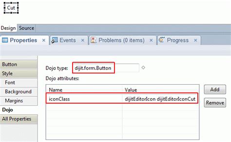 Add Custom Icon To Dojo Button In XPages