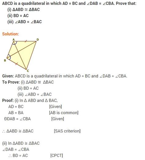 Abcd Is A Quadrilateral In Which Ad Bc And Angle Dab Prove 50 Off